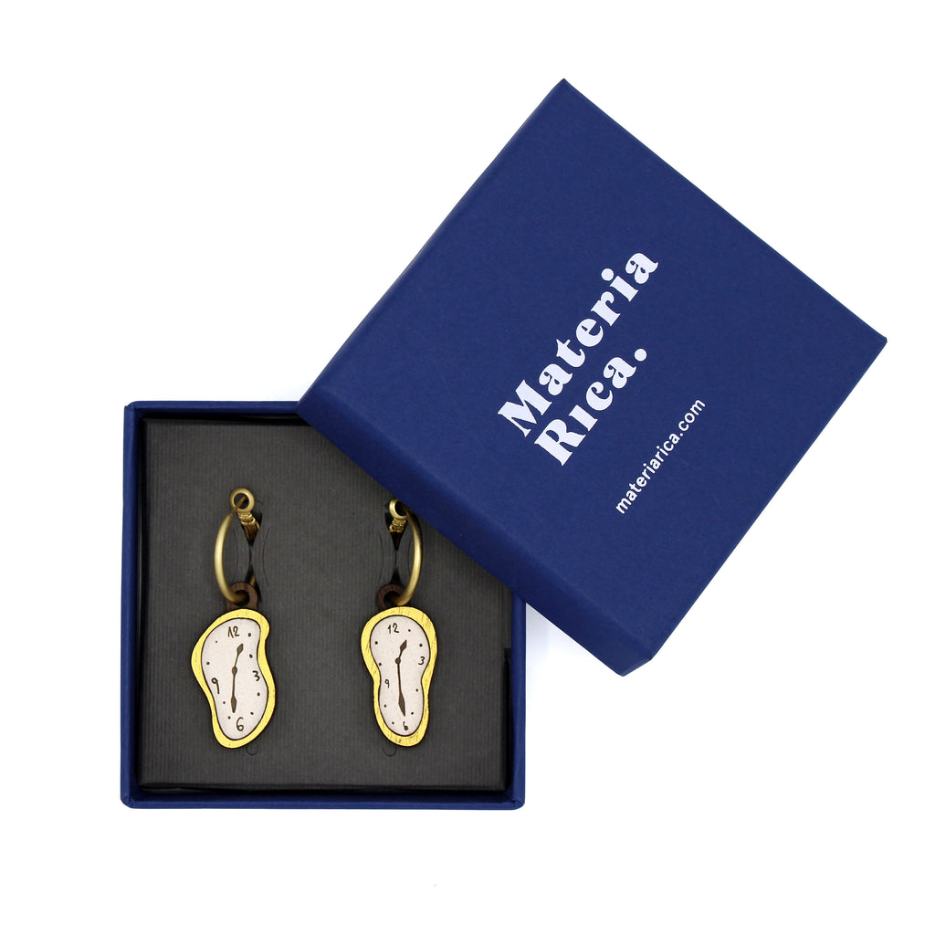Dali Soft Clocks Hoop Earrings | Dundee Contemporary Arts