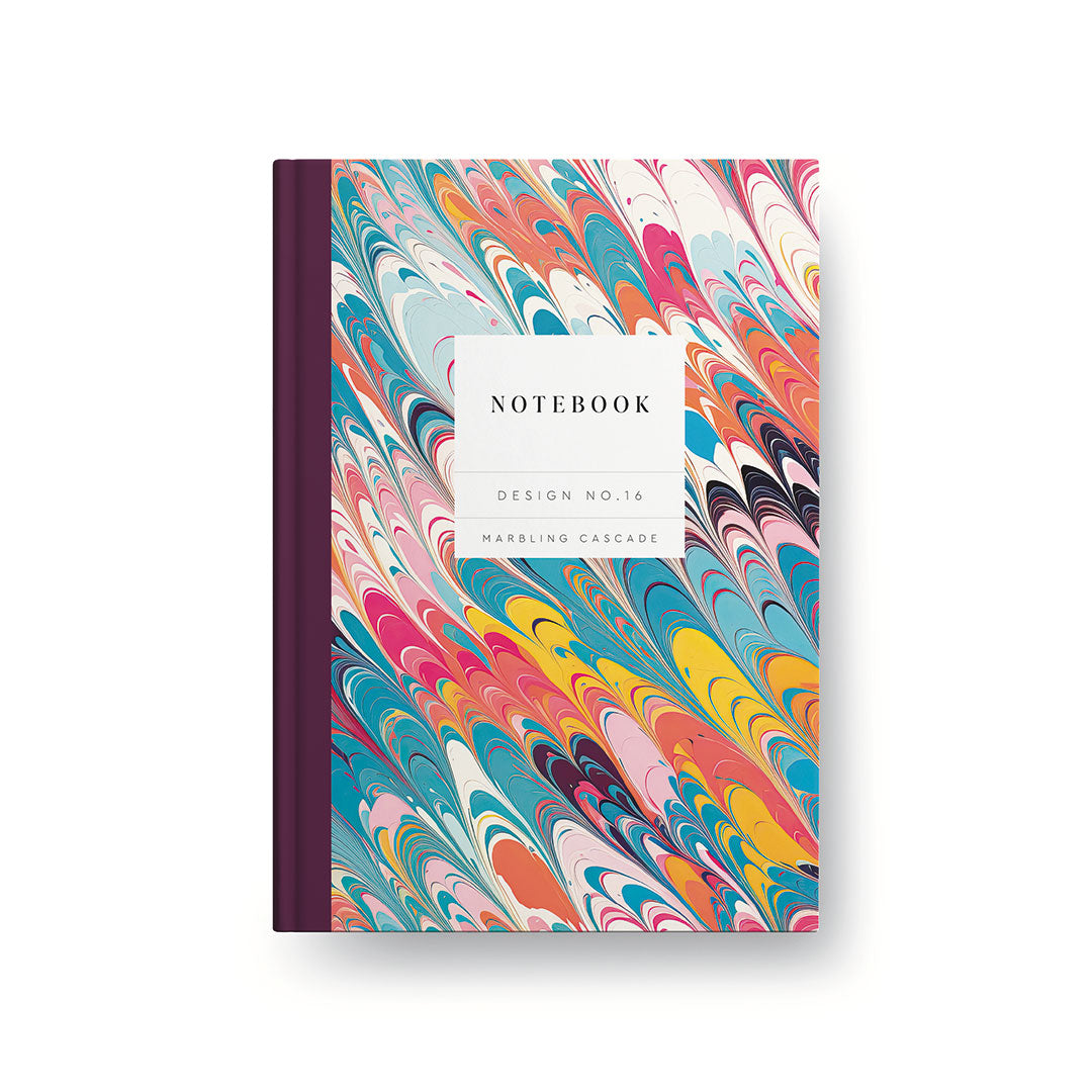 Kaleido Hardback Notebook: No.16 Marbling Cascade | Dundee Contemporary ...