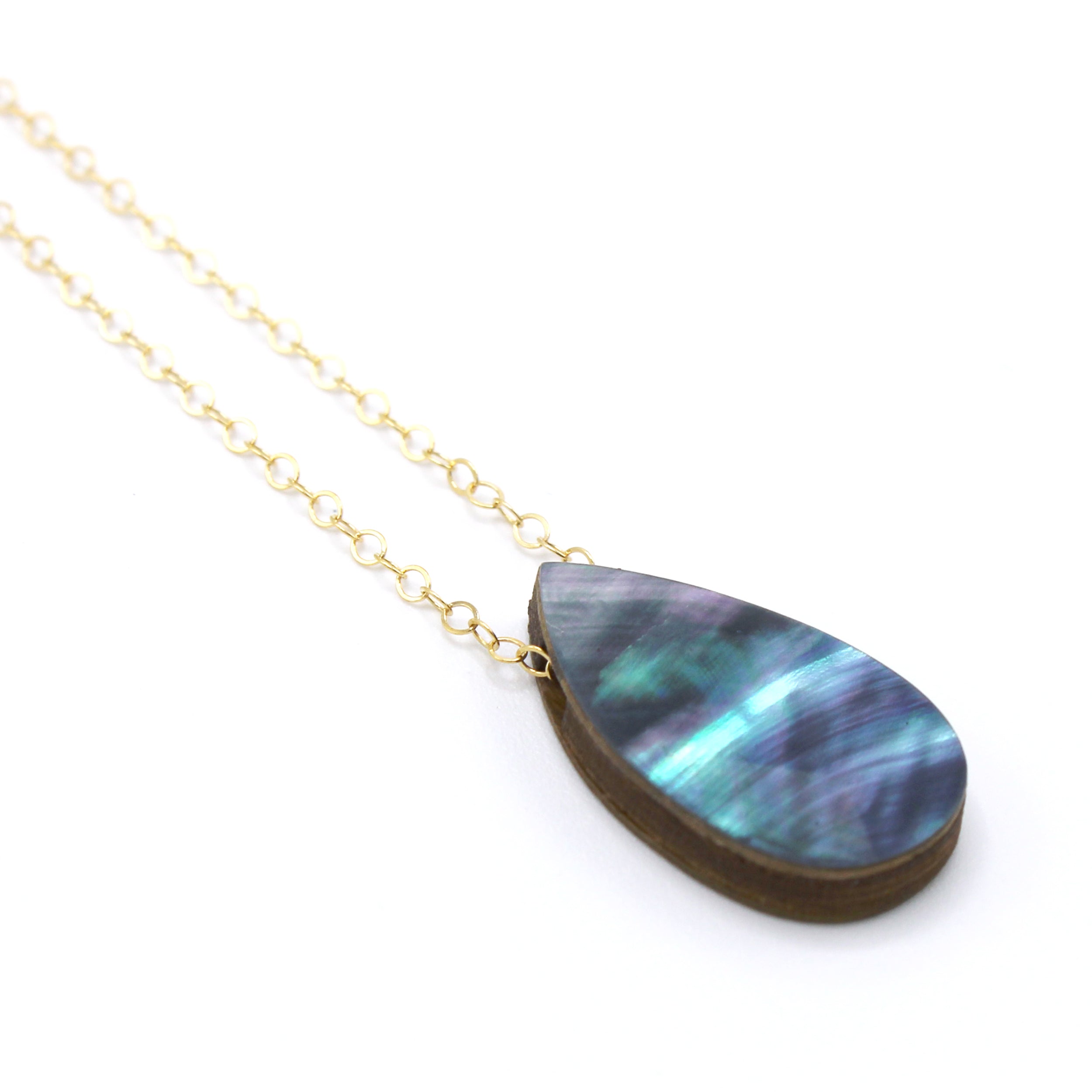 Raindrop Mother of Pearl Necklace | Dundee Contemporary Arts