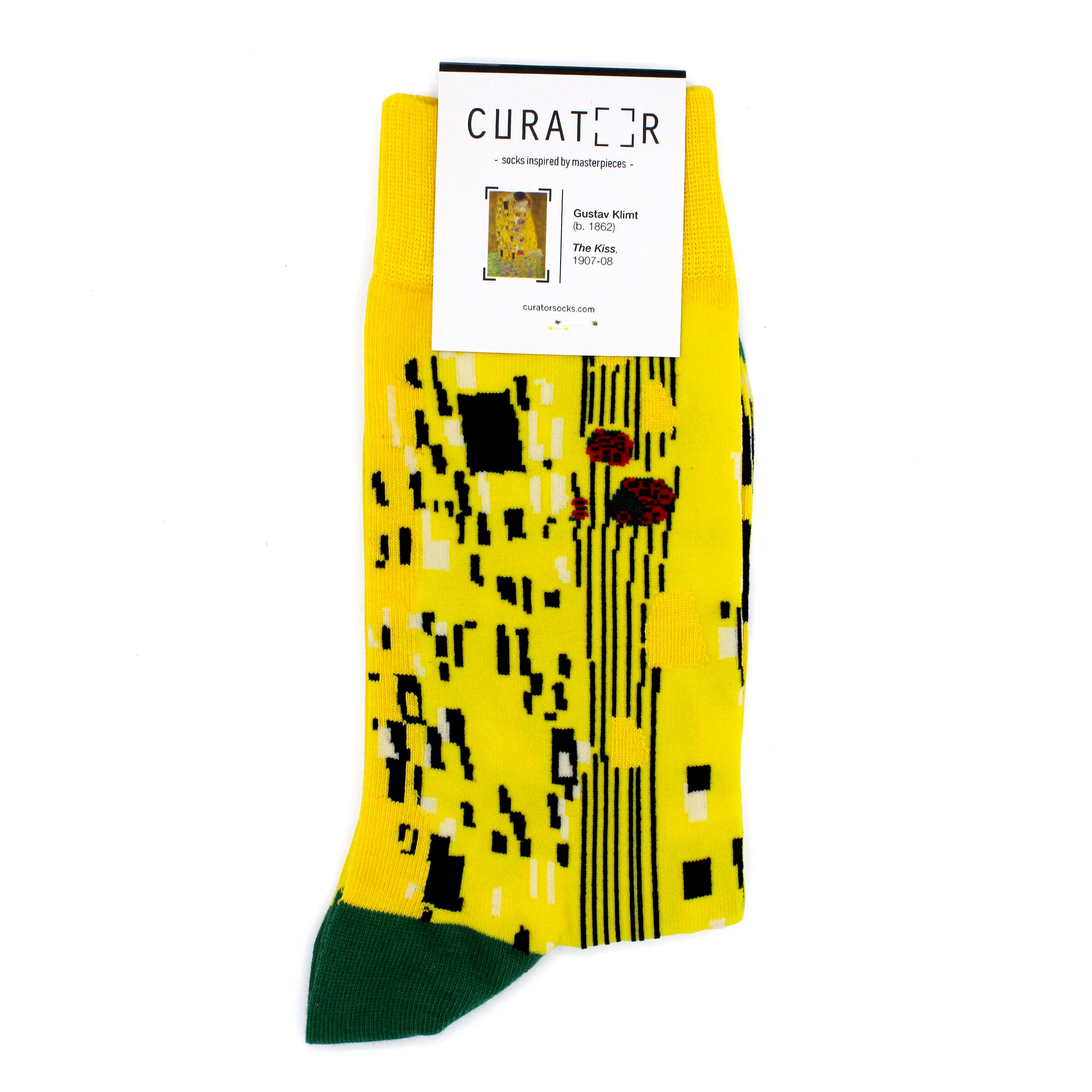 Klimt 'The Kiss' Socks | Dundee Contemporary Arts