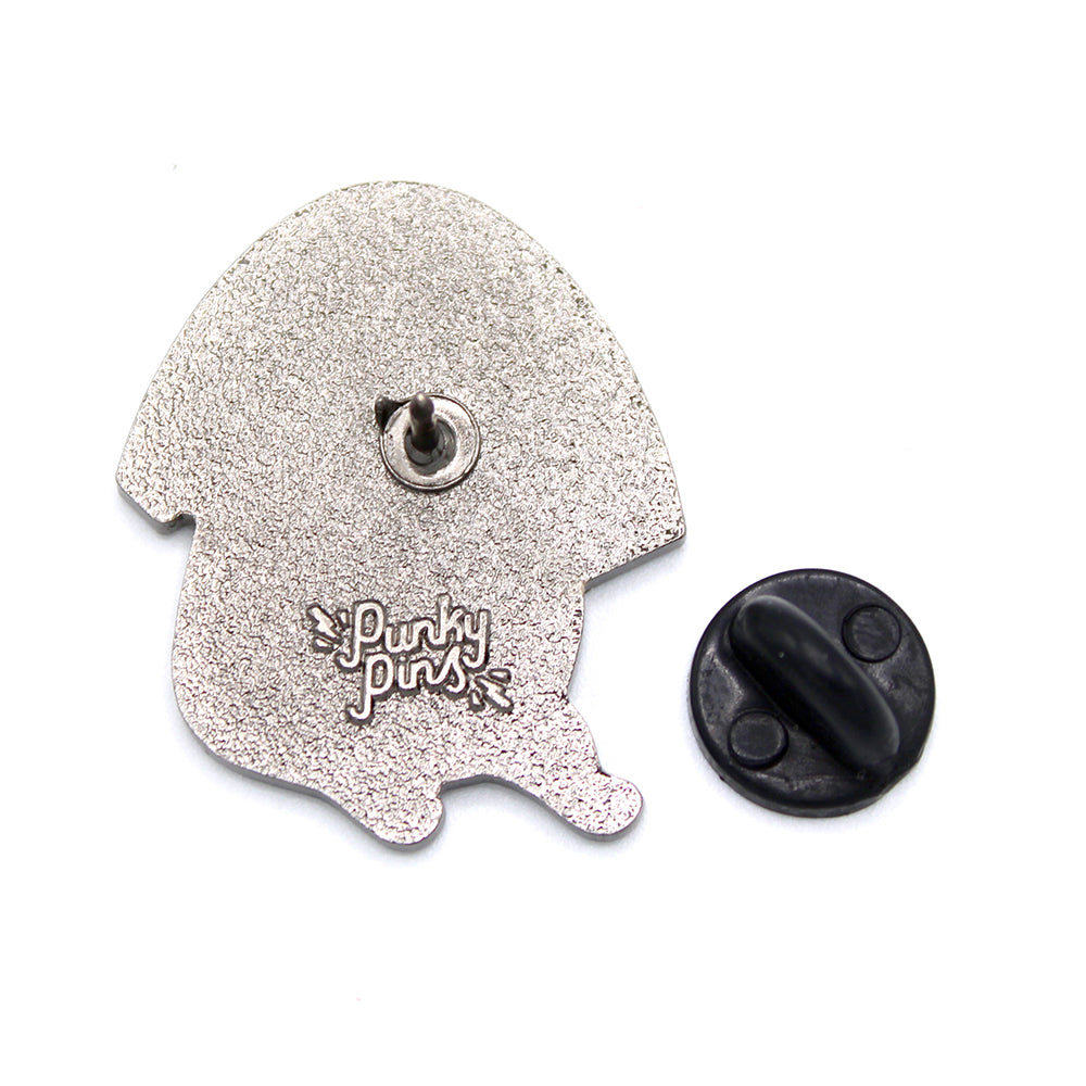 Gudetama Nope Enamel Pin | Dundee Contemporary Arts