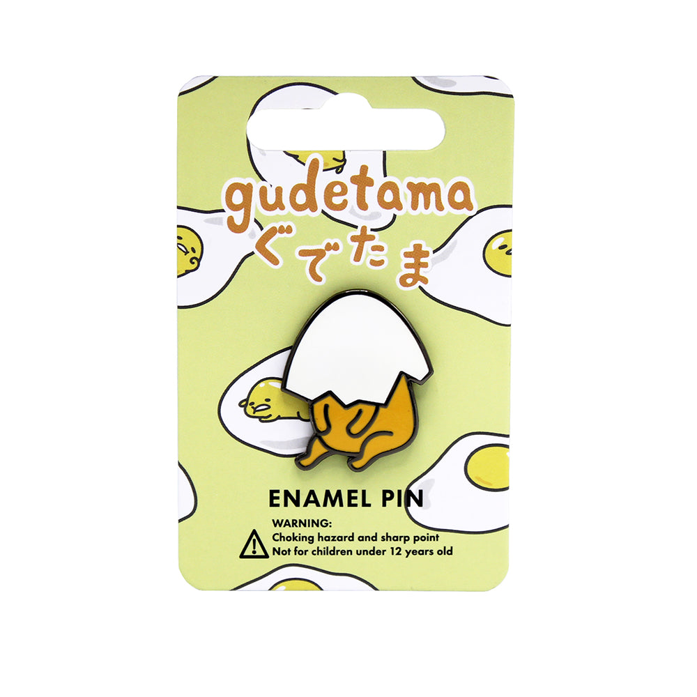Gudetama Nope Enamel Pin | Dundee Contemporary Arts