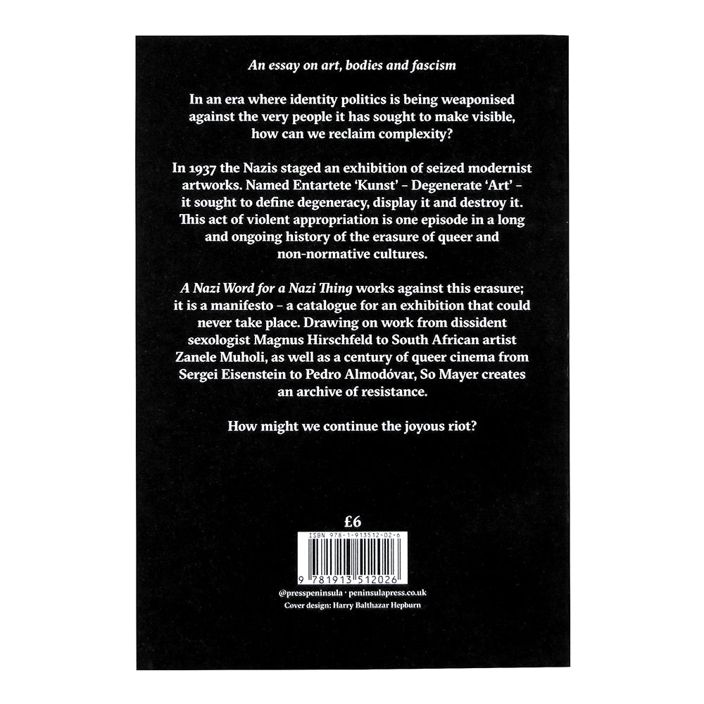 A Nazi Word for a Nazi Thing | Dundee Contemporary Arts